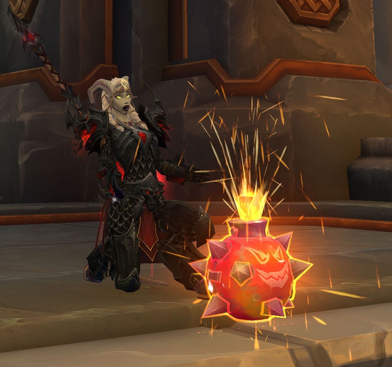 Explosive Hearthstone - Spell - World of Warcraft