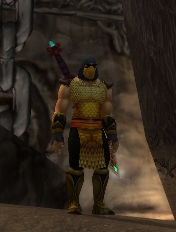 Ninja Costume - Spell - Classic World of Warcraft