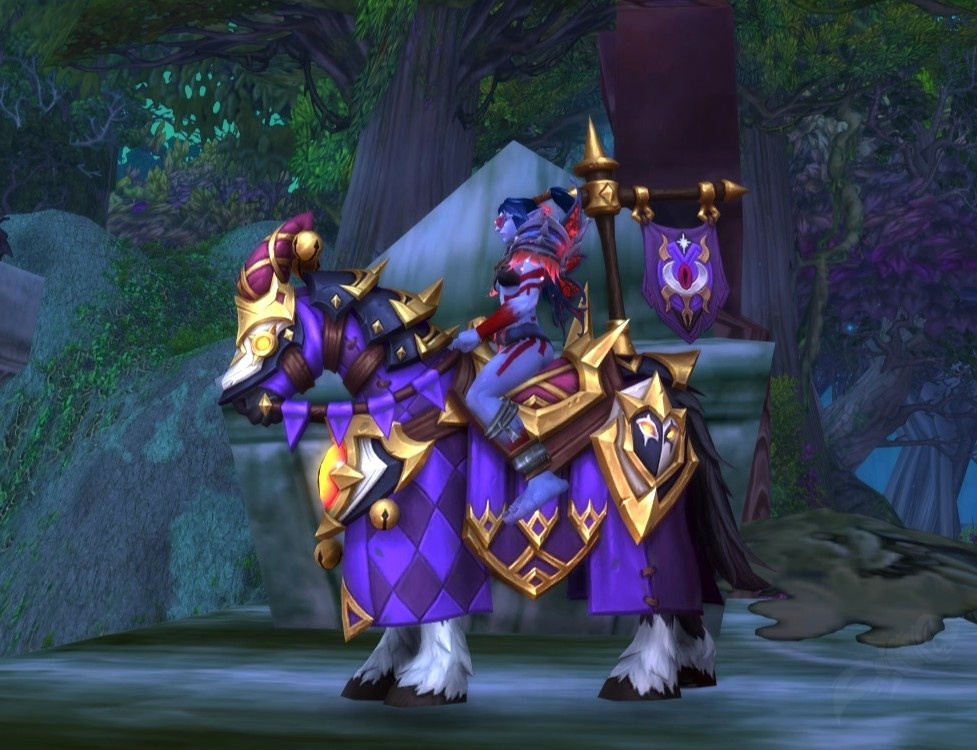 Violet Darkmoon Charger - Item - World of Warcraft