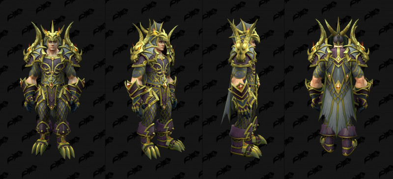 Updated HD Tier 2 Recolor Models Datamined for All 13 Classes in Patch ...