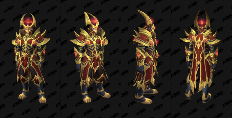 Updated HD Tier 2 Recolor Models Datamined for All 13 Classes in Patch ...