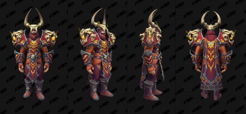 Recolored Tier 2 Sets in Patch 11.1.7 - Druid, Mage, Priest, Warlock ...