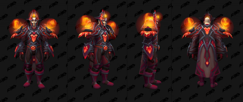 Recolored Tier 2 Sets in Patch 11.1.7 - Druid, Mage, Priest, Warlock ...