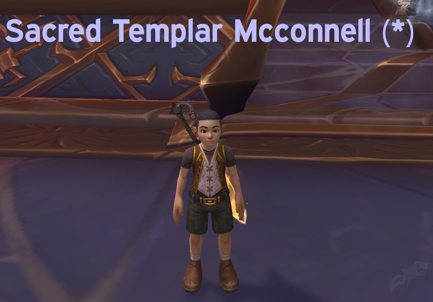 Sacred Templar - Title - World of Warcraft