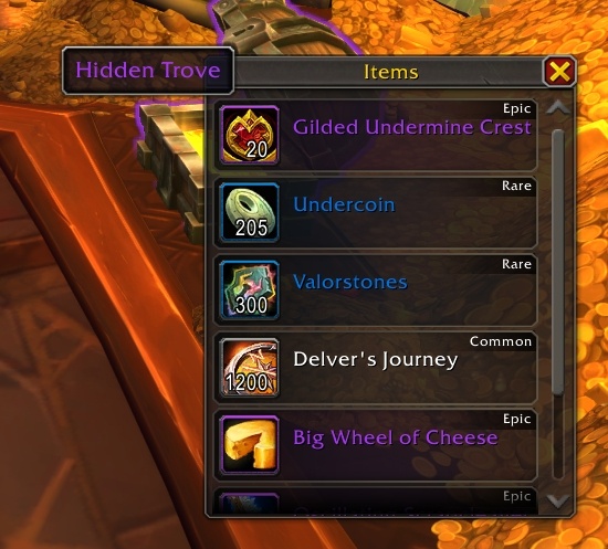Delver's Bounty Turbo Boost Buffs - More Gilded Crests and Valorstones, Massive Brann Experience ...