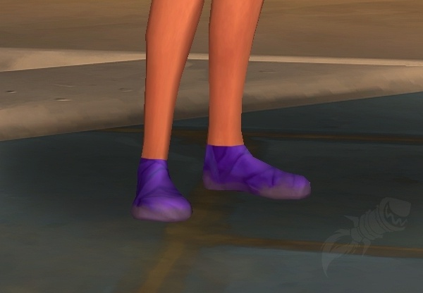 Banded Violet War Slippers - Item - World of Warcraft