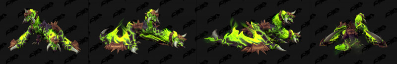 New Chimera Mount and Transmog - Emerald Inferno Pack Now Available for $30 - Wowhead News