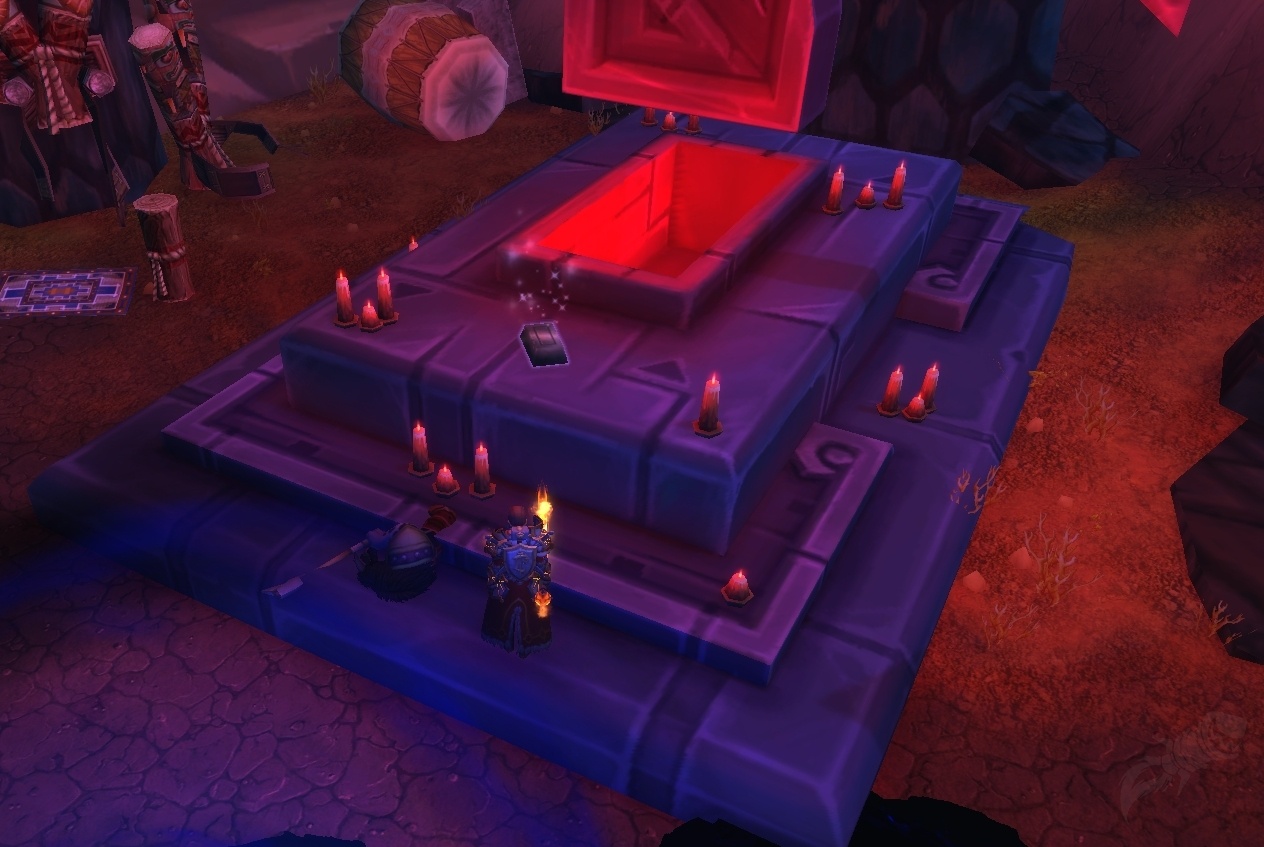 Barra Infusa de Sangue Negro - Item - World of Warcraft