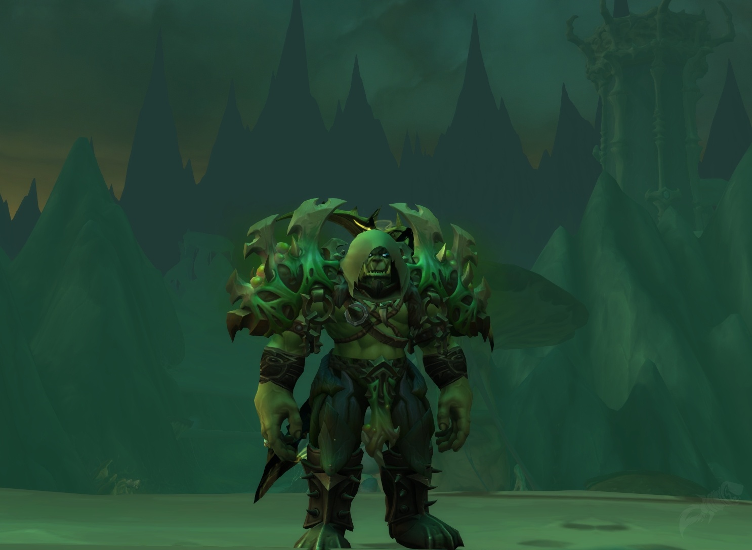 Webbed Soulforged Spaulders - Item - World of Warcraft