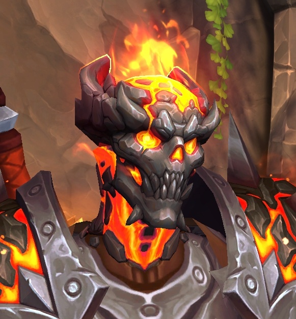 Yelmo infernal fundido - Objeto - World of Warcraft