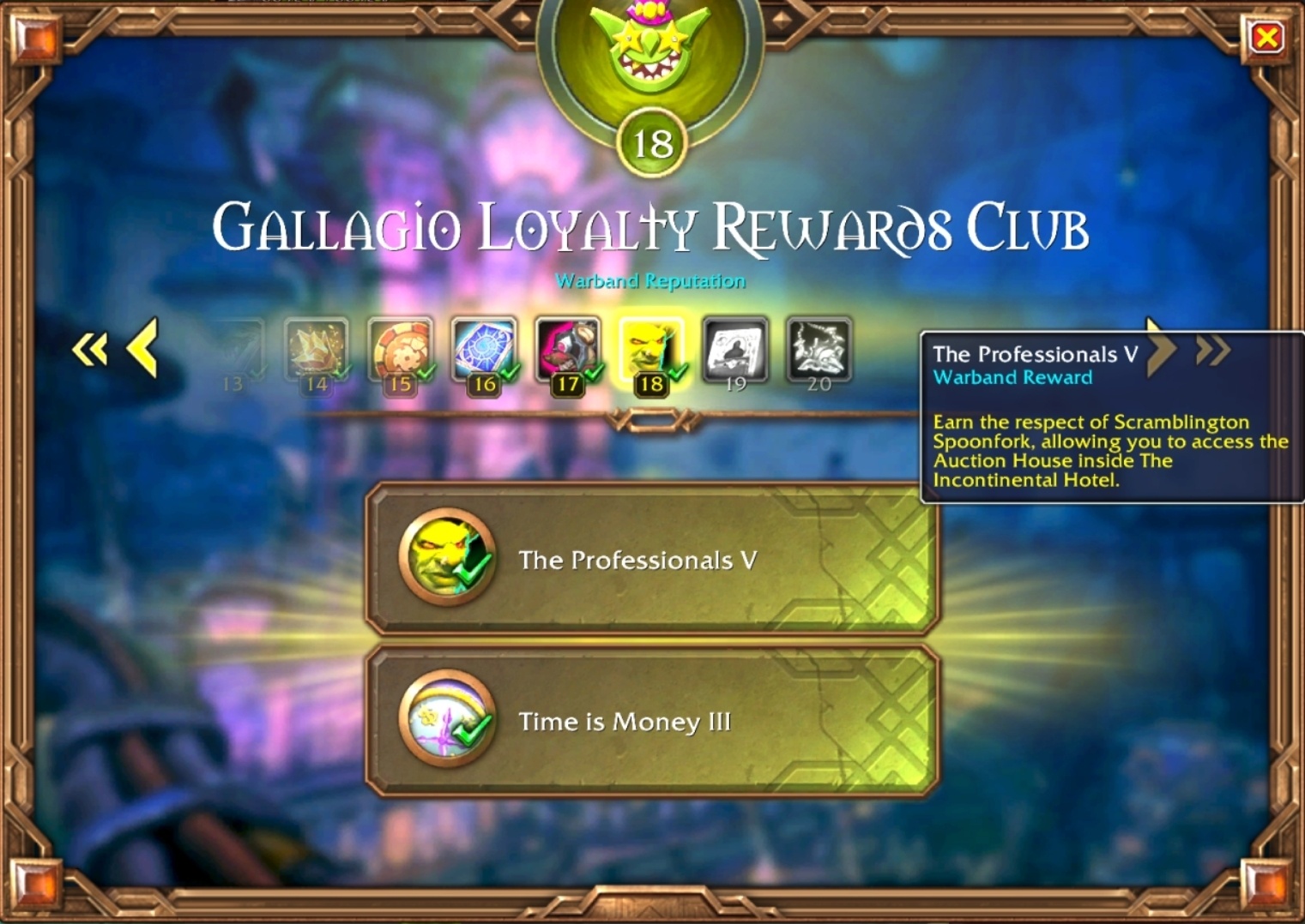 Unlock an Auction House inside the Liberation of Undermine at Gallagio ...