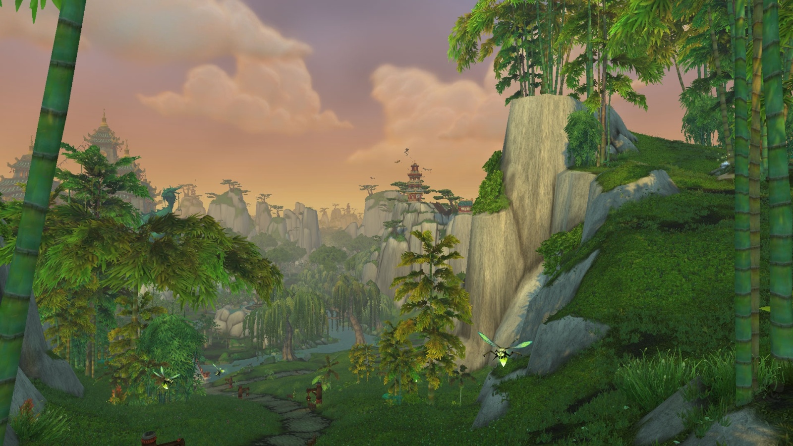 La forêt de Jade - Zone - [Mists of Pandaria Classic]