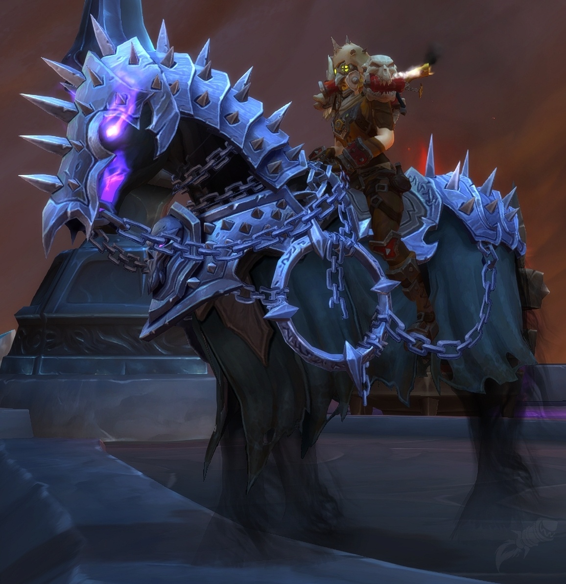 Destrier sinistre du sanctum - Sort - World of Warcraft