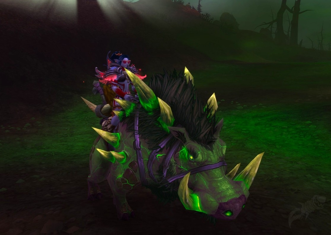 Unarmored Deathtusk Felboar - Spell - World of Warcraft