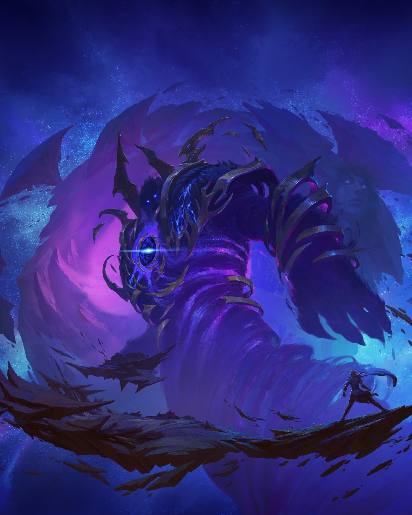 New Ghosts of K'aresh Key Art for Patch 11.2 - Alleria vs. Dimensius ...