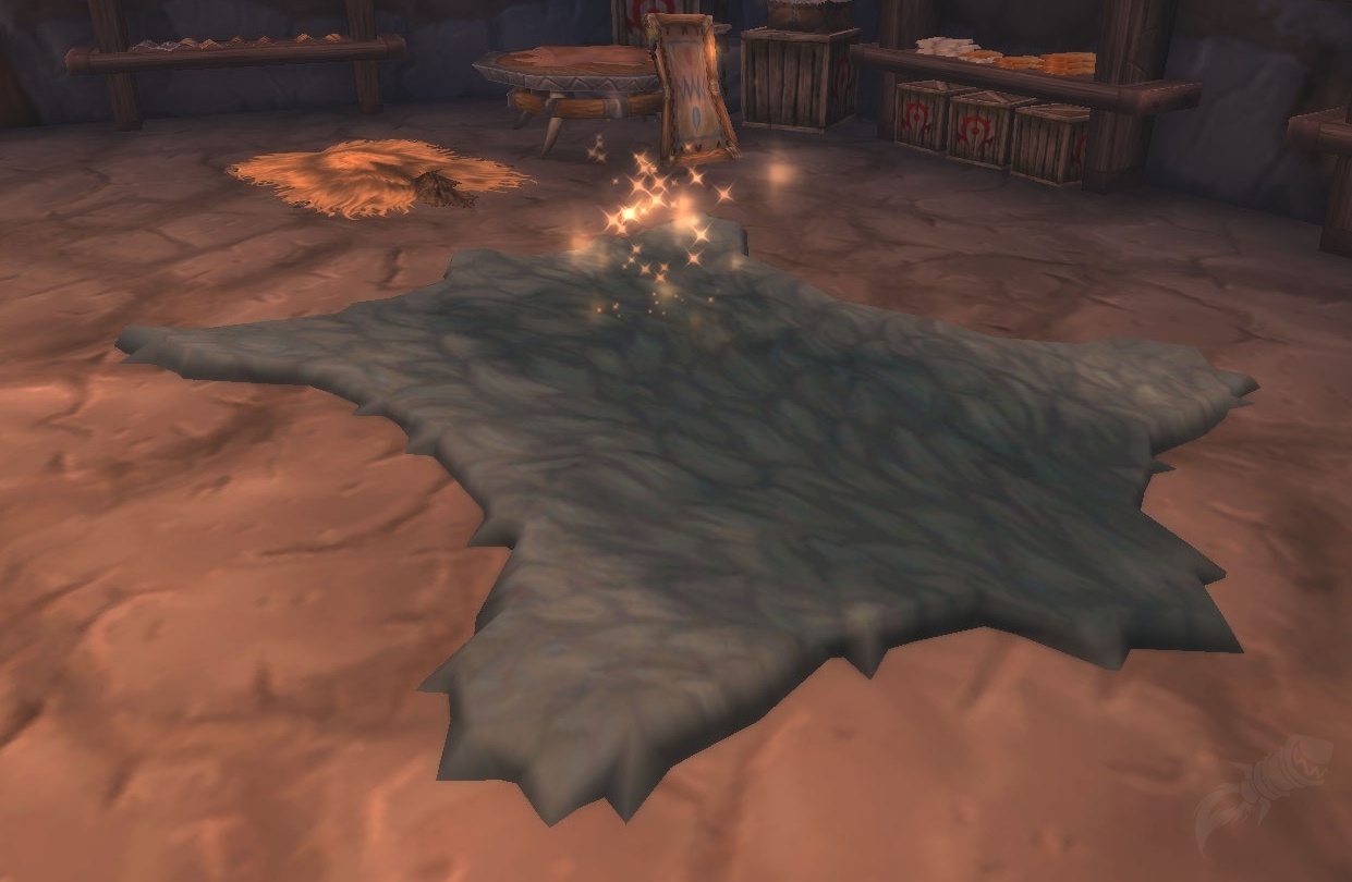 Wolf Skin Rug - Object - World of Warcraft