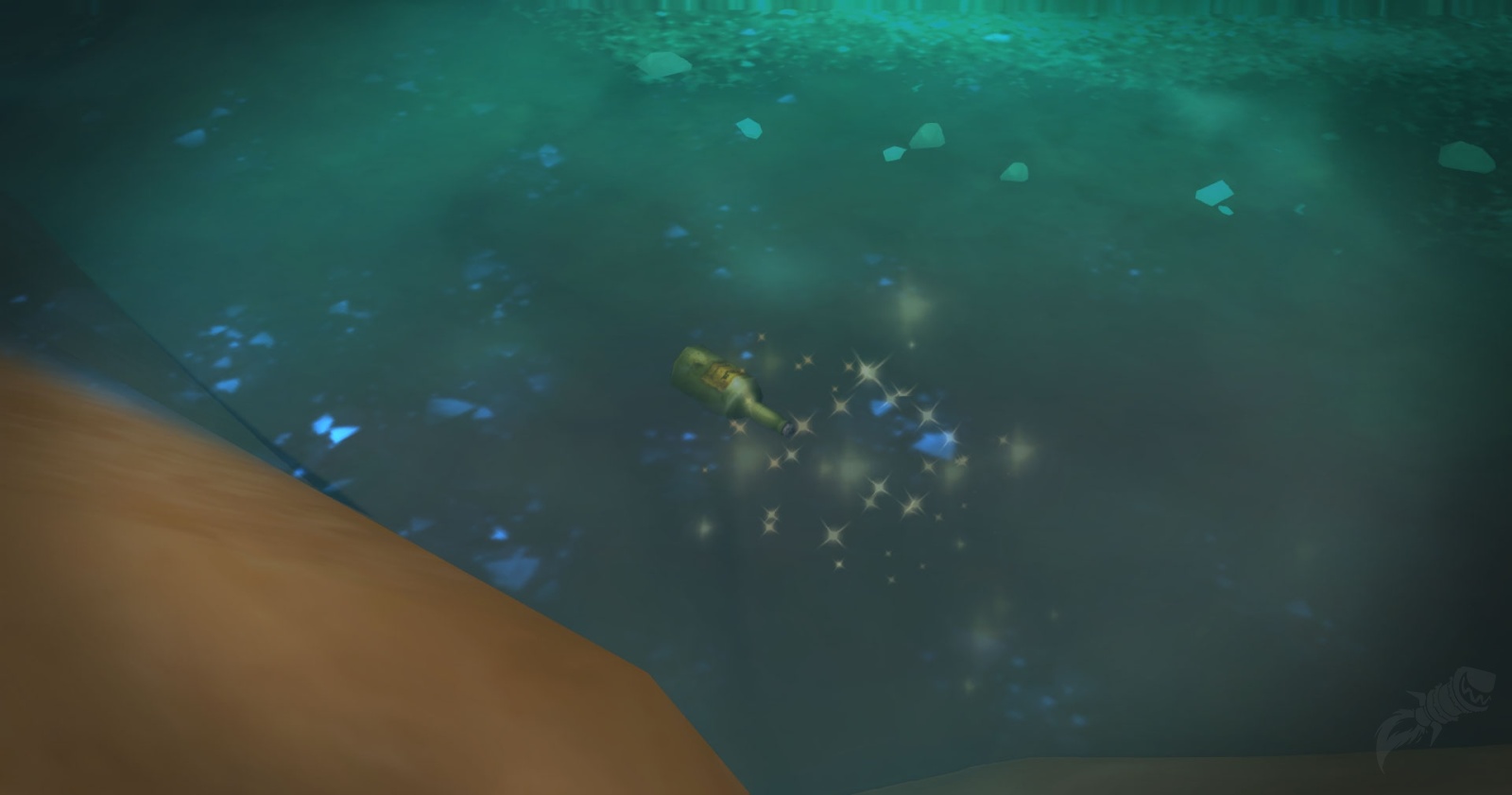 Submerged Bottle - Object - World of Warcraft