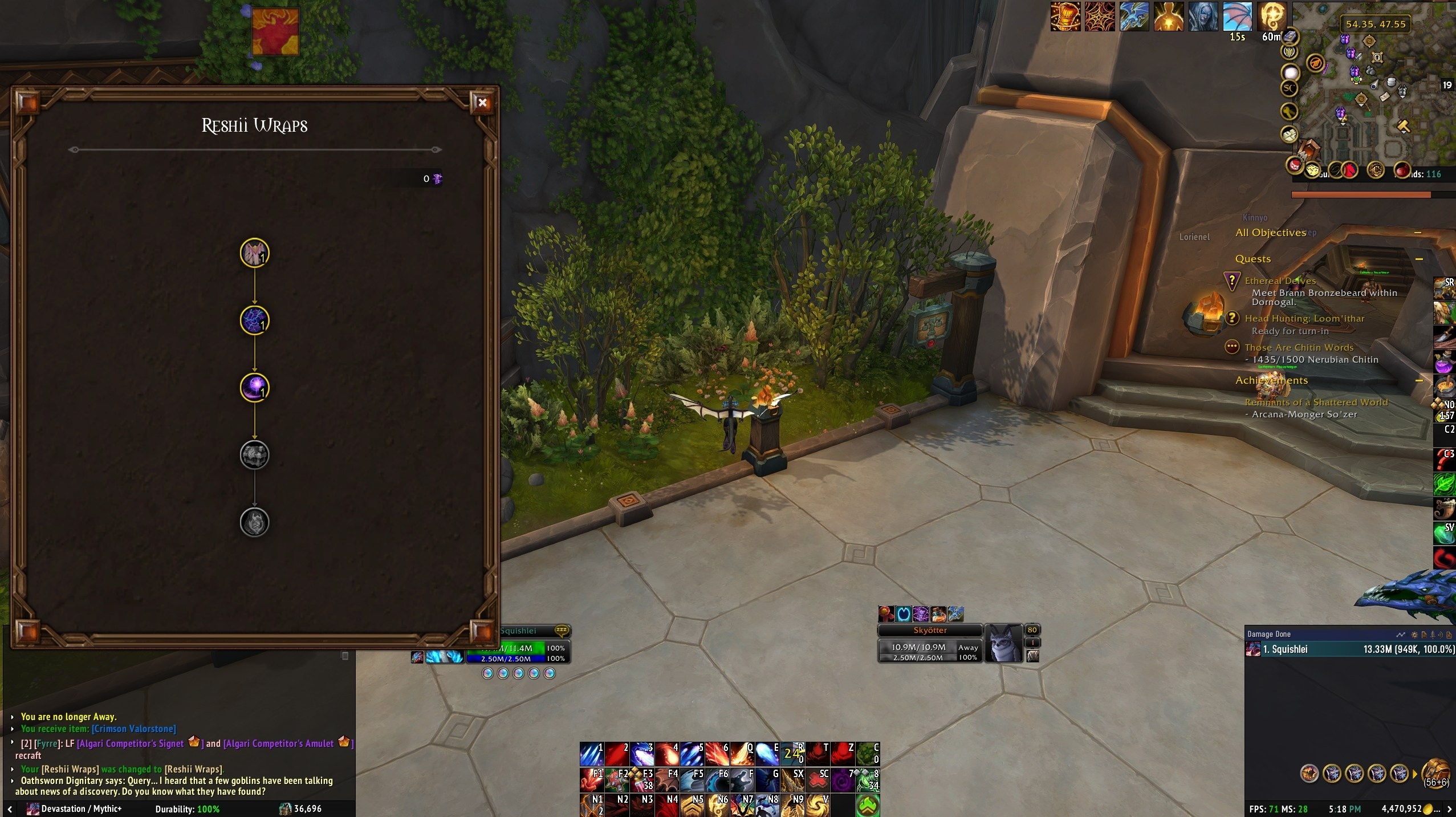 Useful Macro to Upgrade Your Reshii Wraps From Anywhere - Wowhead News