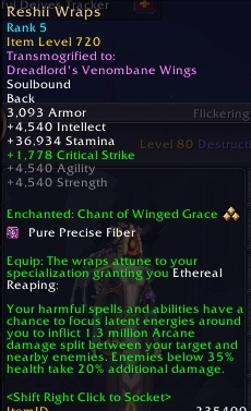 Find Treasures While Phase Diving - Reshii Wraps Upgraded to Rank 5 ...