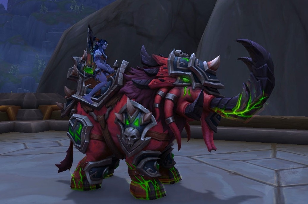 Legion-Forged Elekk - Item - World of Warcraft
