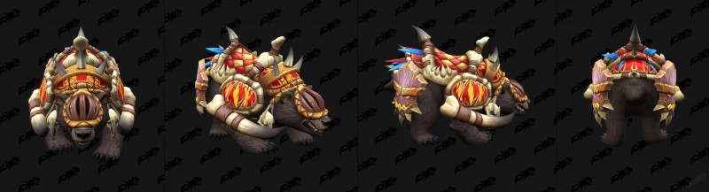 All New Mount Models Added with Midnight - Arcane Golem, Amani Bear ...