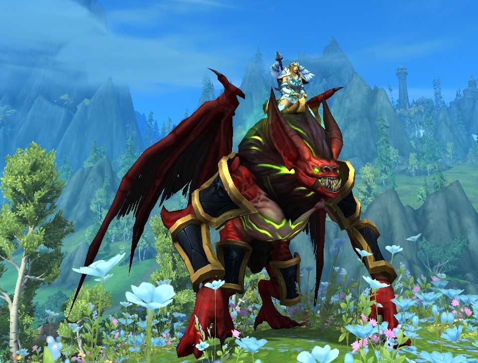 Reins of the Bloodhunter Fel Bat - Item - World of Warcraft