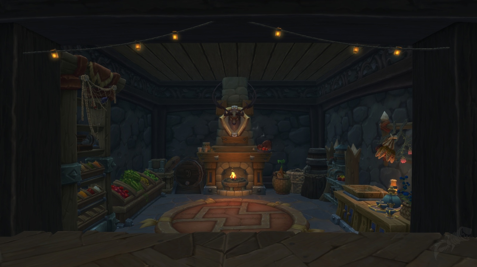 Rustic Kitchen - World of Warcraft