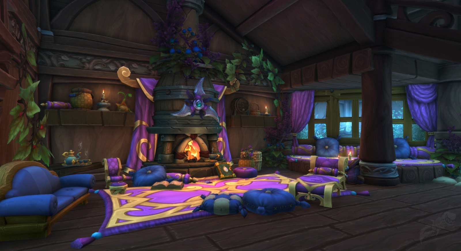 Cozy Kaldorei Home - World of Warcraft