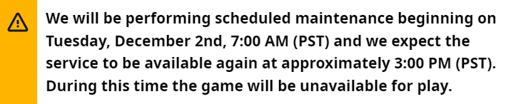 Maintenance Extended Until 5 PM PT / 8 PM ET - Wowhead News