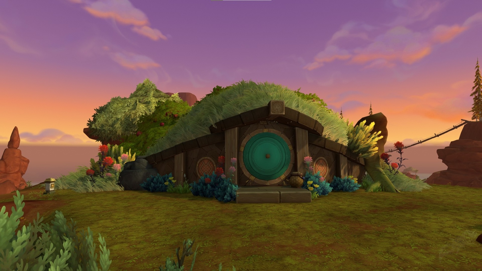 How to make a Hobbit house! - World of Warcraft