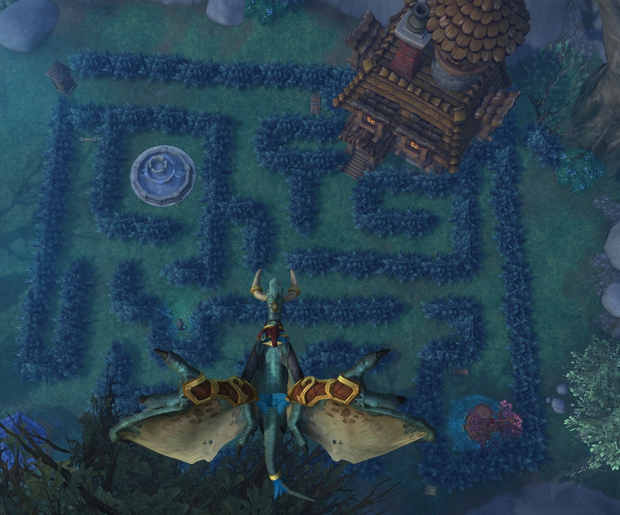 Overgrown Labryinth - World of Warcraft