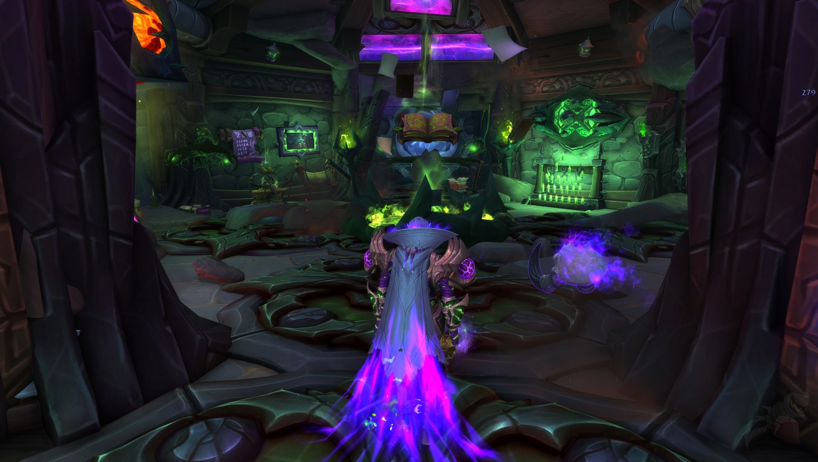 My Legion Crashed Ship + Interior - World of Warcraft