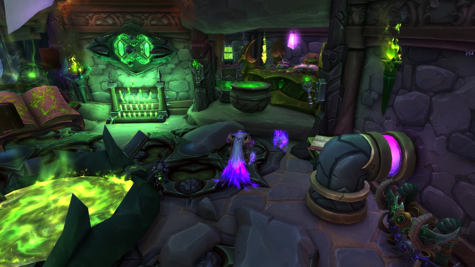 My Legion Crashed Ship + Interior - World of Warcraft