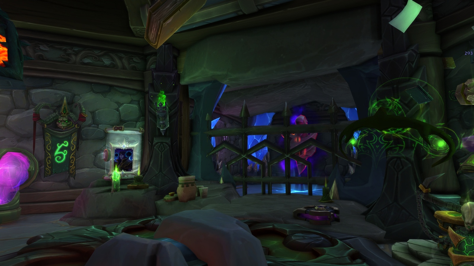 My Legion Crashed Ship + Interior - World of Warcraft