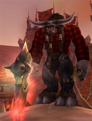 Red Lumberjack Shirt - Spell - WotLK Classic
