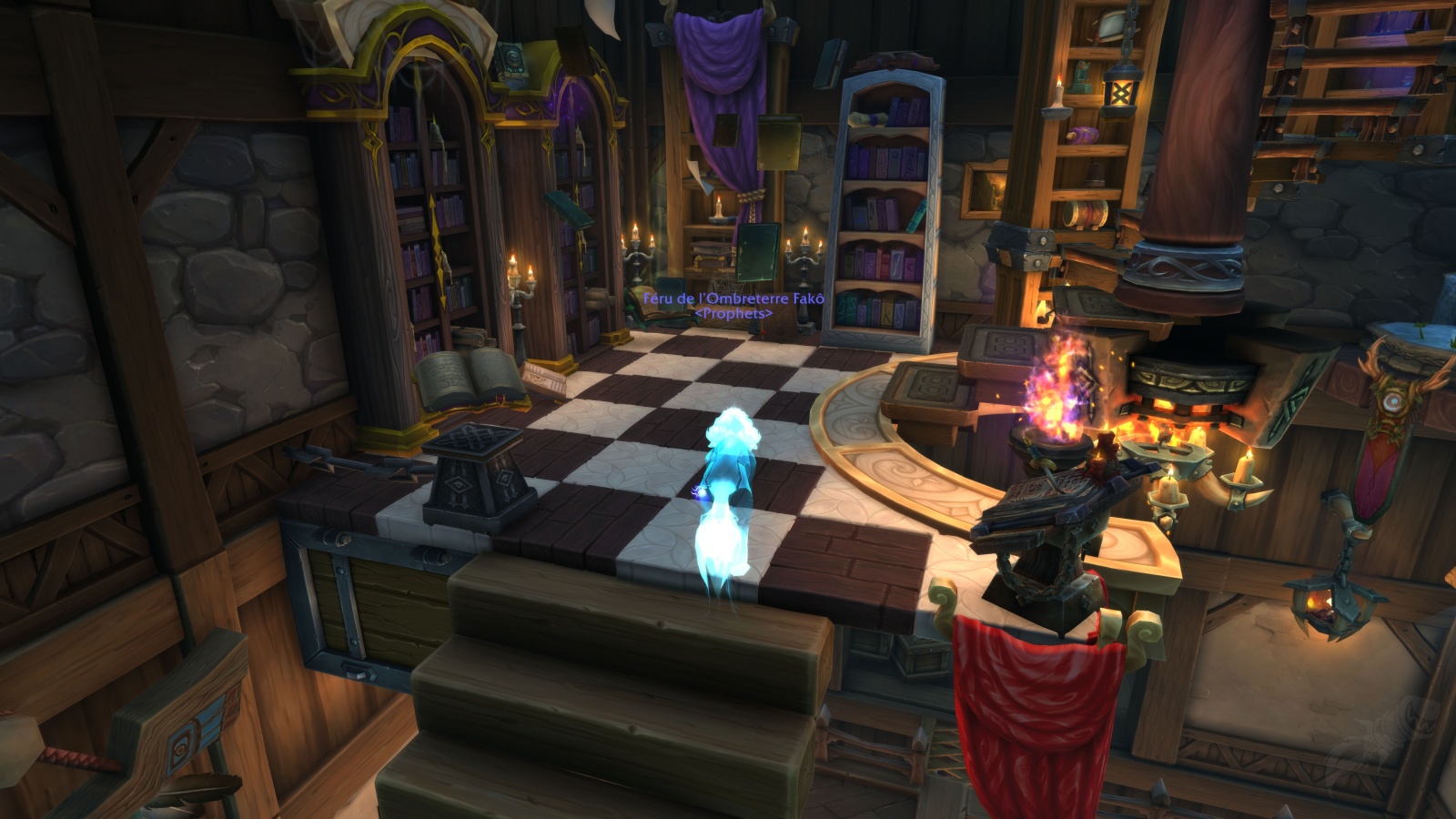 Karazhan like with parkour - World of Warcraft