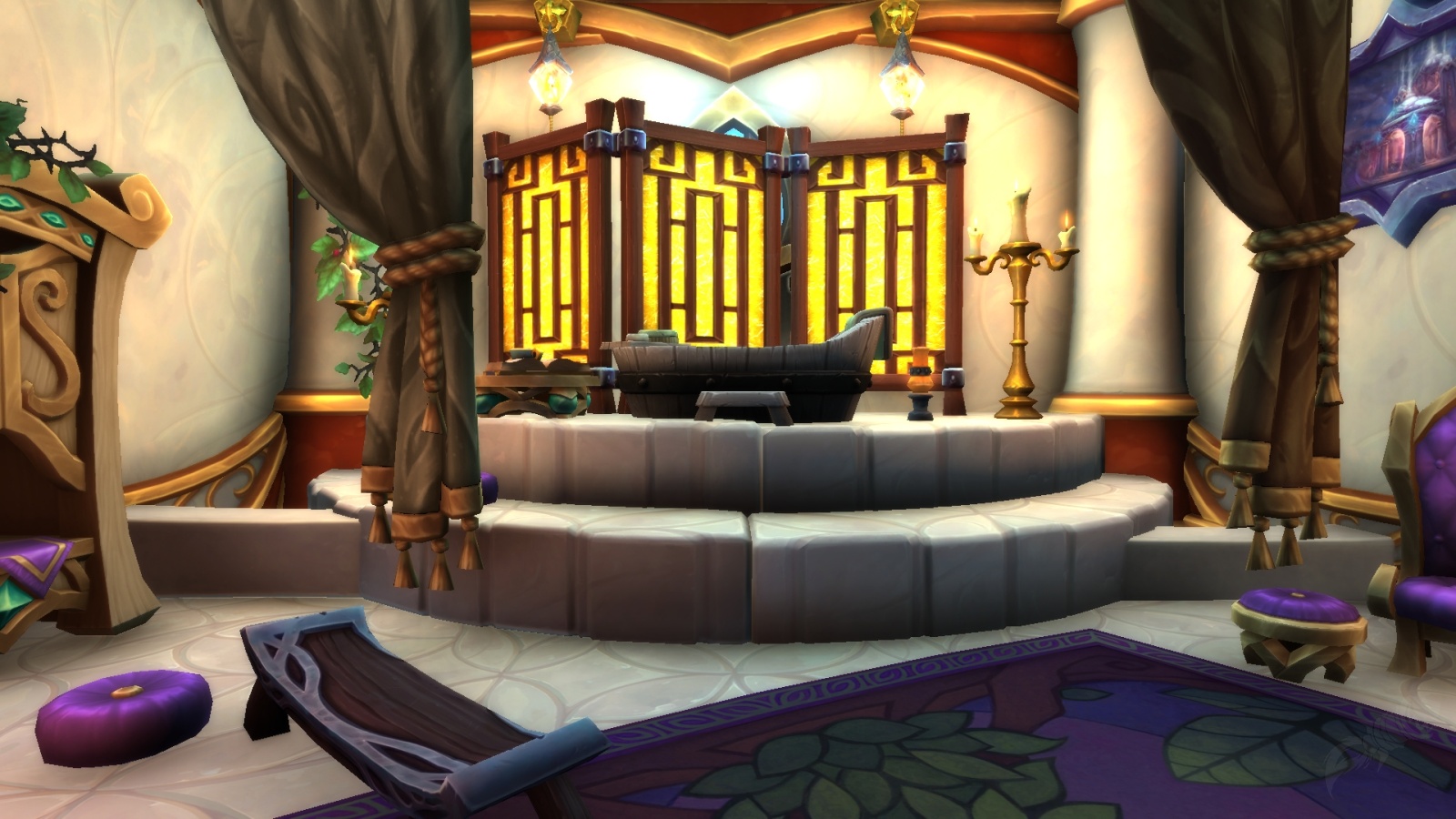 Warm Cozy Bathroom - World of Warcraft