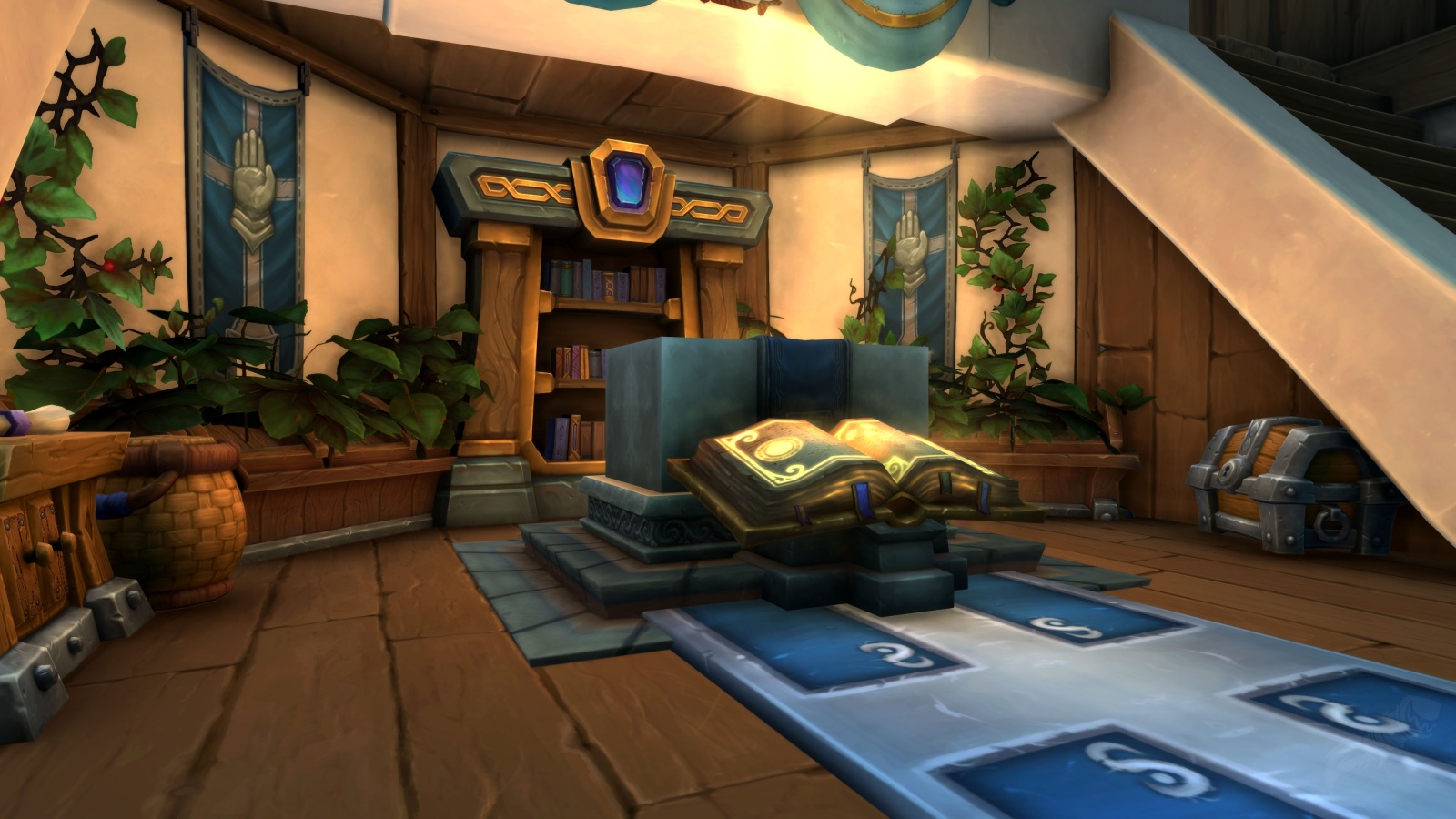 Entrance Hall into the Paladin House - World of Warcraft