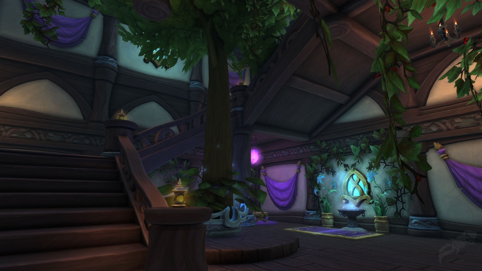 Kaldorei Staircase - World of Warcraft
