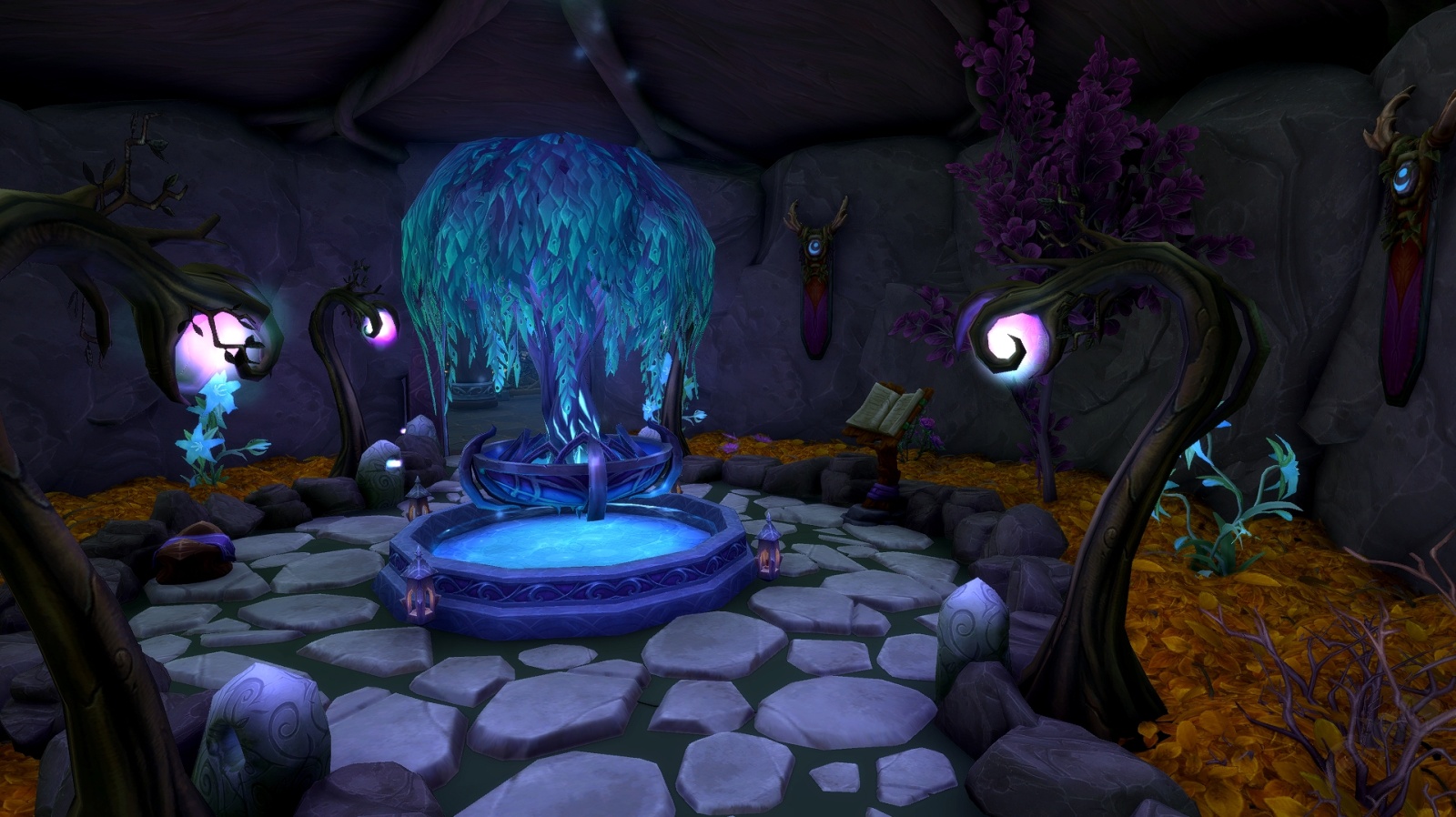Druid Cave - World of Warcraft