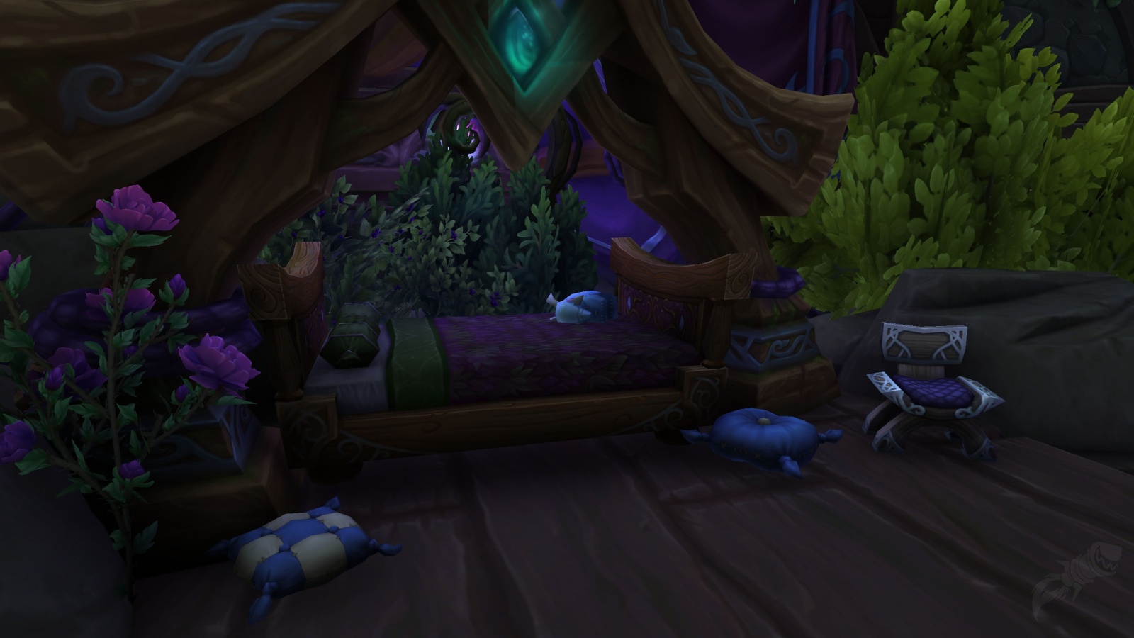 Nightelf druid barrow den - World of Warcraft