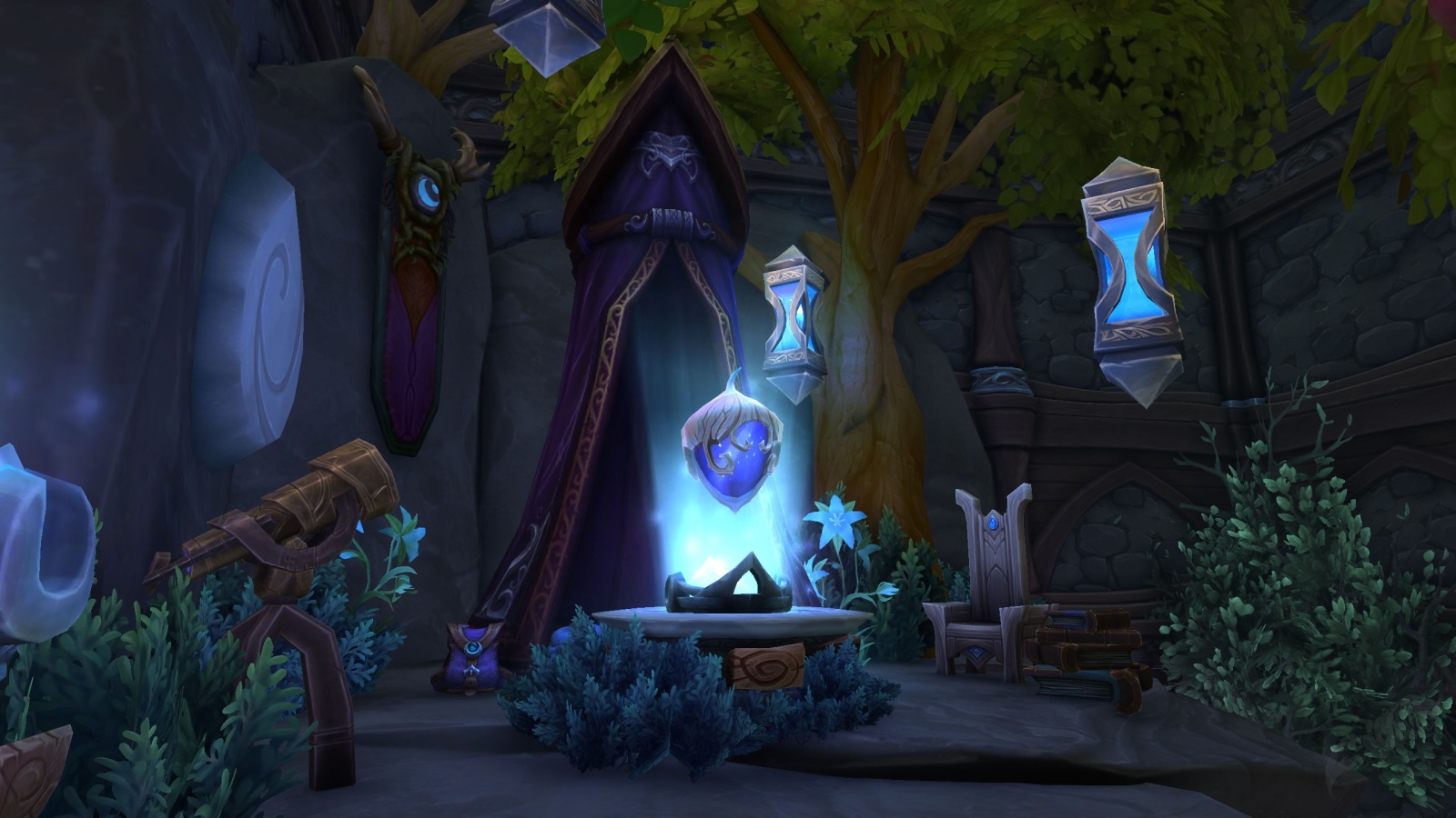 Nightelf druid barrow den - World of Warcraft