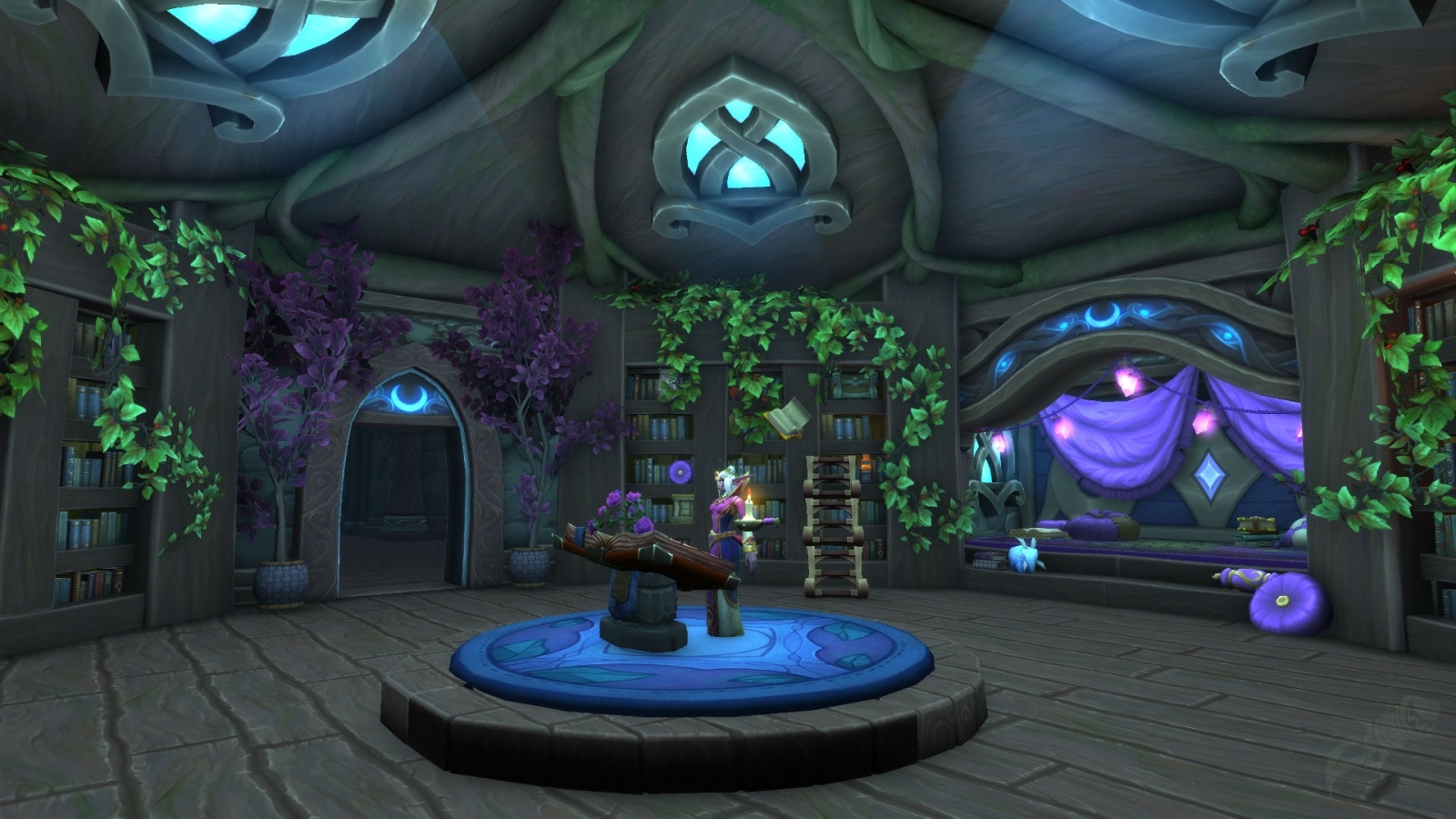 The Crescent Grove Library - World of Warcraft