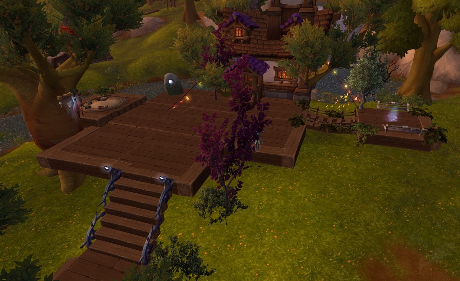 Druid treehouse - World of Warcraft