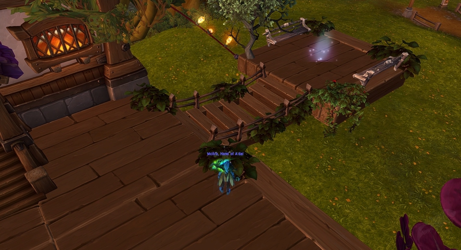 Druid treehouse - World of Warcraft