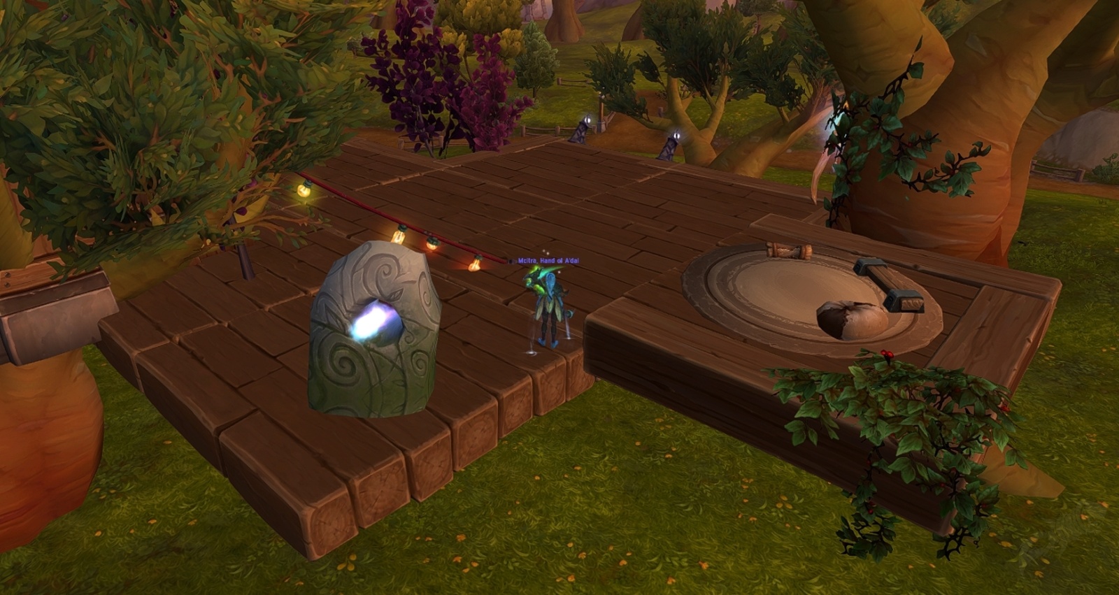 Druid treehouse - World of Warcraft