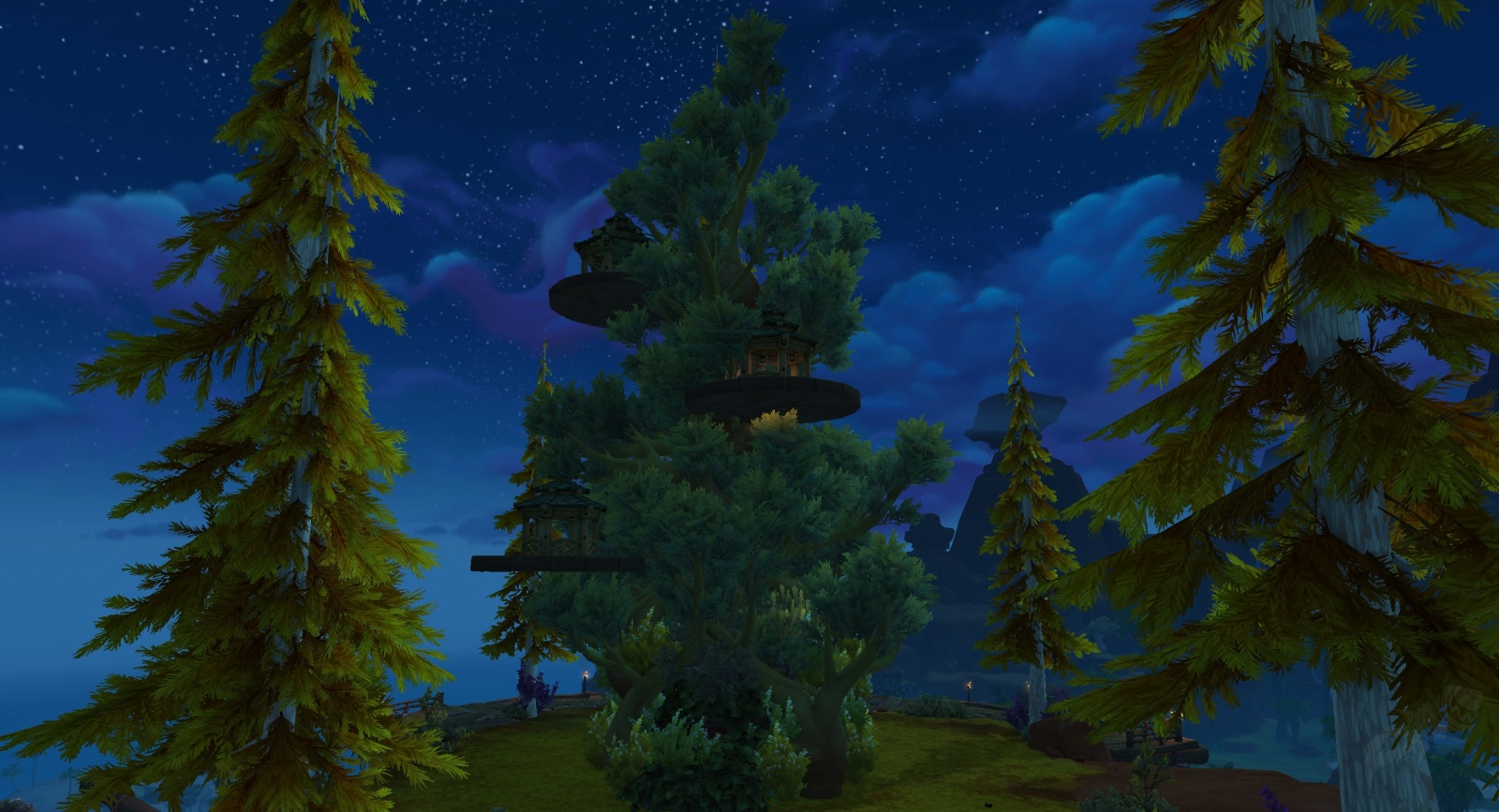 Simple Horde Tree House - World of Warcraft