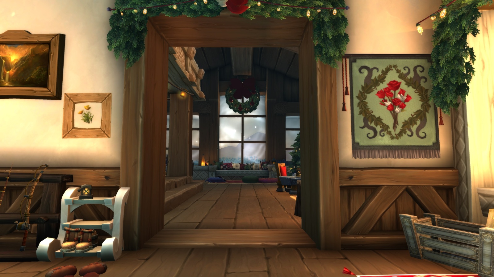Christmas Cabin - World of Warcraft