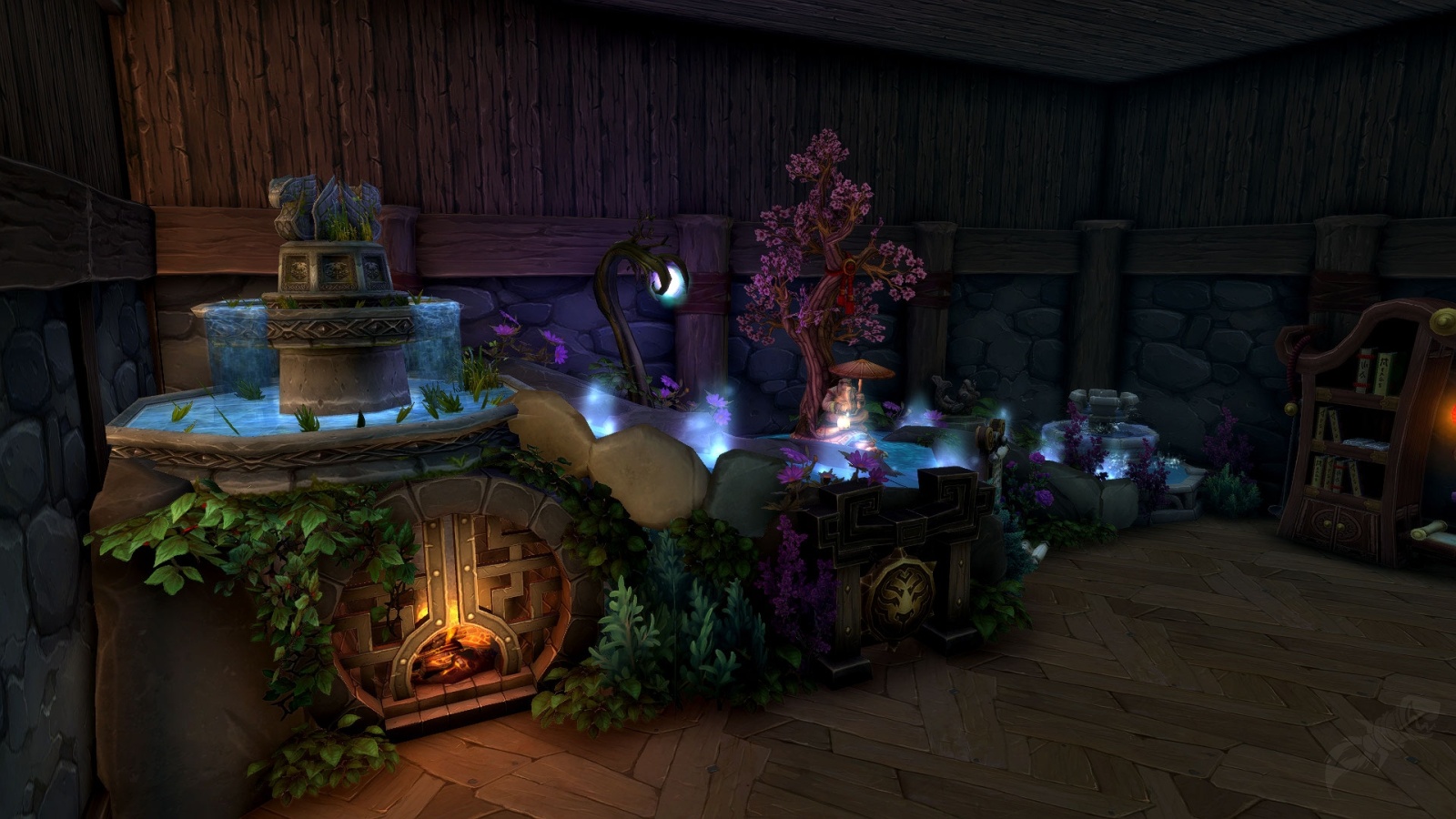 Panda Waterfall - World of Warcraft
