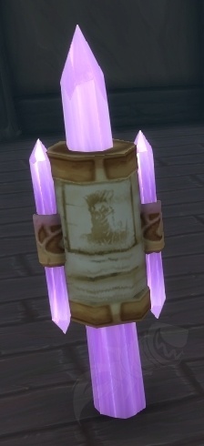 Letrero de cristal - Objeto - World of Warcraft